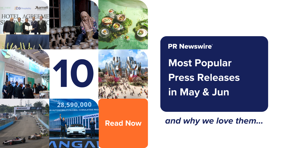 Spotlight: 10 Most Popular Press Releases in May & Jun